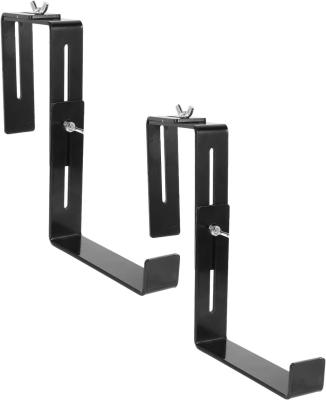 China Adjustable Thickness Mounting Rail Hanger for Plant Holders Window Flower Box Bracket for sale