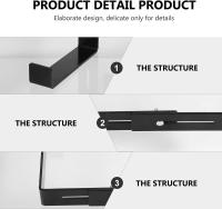 China Adjustable Thickness Mounting Rail Hanger for Plant Holders Window Flower Box Bracket for sale