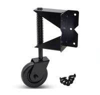 China Heavy Duty Gate Helper caster wheels 4 inch for Vinyl Swing Gates and sliding gate for sale