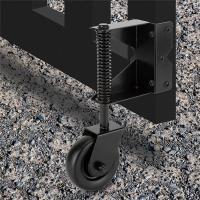 China Heavy Duty Gate Helper caster wheels 4 inch for Vinyl Swing Gates and sliding gate for sale