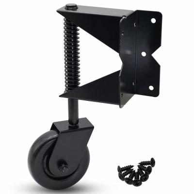 China Gate Wheel Gate Caster Kit for Wooden Fences ECO FRIENDLY and Spring Loaded Function for sale