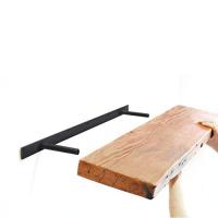 China Single-side Bracket Heavy Duty Hidden Shutter Wall Mounted Floating Shelf for Home Decor for sale