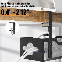 China Custom Size Cable Duct Desk No Drilling Wire Management for Office Cable Concealment for sale