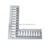 China Single-side Bracket Wood Connector Angle Joist Hanger Steel Roof Truss Nail Plate for sale