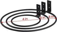 China Collapsible Bracket for Balcony Steel Q235 Grade Wall Mount Pot Holder Planter Hanger for sale