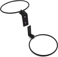 China 3 Pack Heavy Duty Flower Pot Ring Wall Bracket for Plant Pots Hook Type Installation for sale