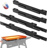 China Blackstone Griddle Wind Screens in Magnetic Stainless Steel with Hood and Rear Grease Cup for sale