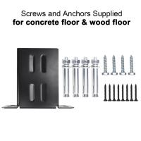 China Process Punching 4x4 Wood Fence Post Anchor Base for Porch Railing and Post Holders for sale