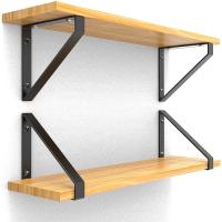 China Custom Size Decorative Shelve Supports for Bedroom Living Room 8 Inch Support Items for sale