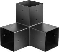 China Modular 4*4 and 6*6 Pergola Brackets Kits with 8 Wood Post Bases and Corner Brackets for sale