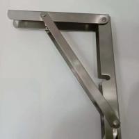 China 30 Inch Heavy Duty Folding Brackets Standard Stainless Steel Wall Mounted Desk Support for sale