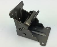 China Adjustable Carbon Steel Table Bed Furniture Hinge for Folding Legs 90 Degrees Locking for sale