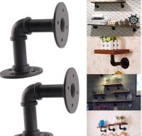 China Metal Steel Industrial Pipe Brackets for Heavy Duty Wall Mounting and Stylish Design for sale