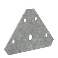China Carbon Steel Turning Work Process Customized Metal Flat Straight Mending Fixing Corner Plates for sale