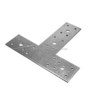 China Carbon Steel Turning Work Process Customized Metal Flat Straight Mending Fixing Corner Plates for sale