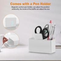 China Pen Holder for Laptop Stand Tablet iPad books Holder Under Desk Hanging Organizer for sale