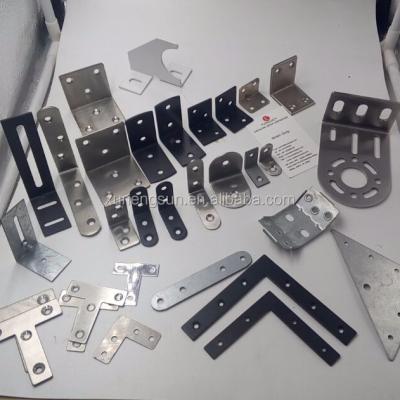China Flat Corner Iron Wall Mounting Aluminum Corner Brackets Single-side Bracket for sale