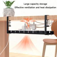 China White Retractable Under Desk Cable Cord Management Tray Logo Customization Service for sale