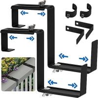 China Outdoor Hanging Plant Stand Mounting Rail Hanger Kit NATURE Pressure Treated Wood Type for sale