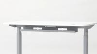 China Wire Management Made Easy with Under Desk Flip Down Cable Tray and Single-side Bracket for sale