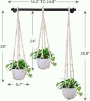 China Wall Mounted Hanging Planters Bracket Powder Coated for a Chic and Functional Display for sale