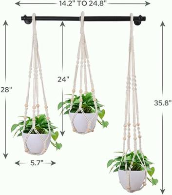 China Wall Mounted Hanging Planters Bracket Powder Coated for a Chic and Functional Display for sale
