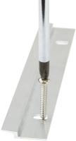 China Stamping Hardware Part Z Bar Clip Rail Bracket Wall Mount Hangers Customized Mounting for sale