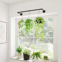 China Securely Mount Flower Pots with White/Black Carbon Steel Bracket Carbon Steel for sale