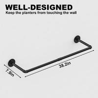 China Carbon Steel Flower Window Box Planter Brackets Supported by Metal Plant Hanger for sale