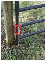 China Outdoor Living Heavy Duty Drop Rod Tube Gate Anchor with Powder Coated Stainless Steel for sale