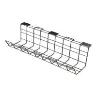 China Flexible Cable Management Black Wire Holders for Desk Non-folding Rack Flexible Design for sale