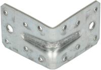 China Silver 70 x 70 x 55 x 2.5mm Corner Angle Connecting Braces Plates Beading Heavy Duty Timber L Joining Brackets for sale