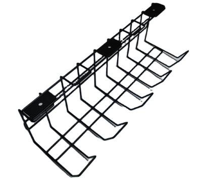 China Hook Type Installation Desk Cable Organizer for 1mm Thickness Wire Cord Management for sale