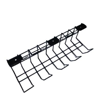 China Desk Wire Management Solution 2 Pack Under Desk Shelf 39*16*12.5cm Desk Wire Organizer for sale
