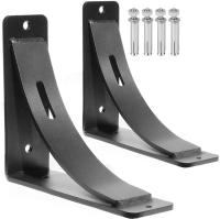 China Floating Shelf Brackets with Welding Process and Heavy Duty Hammered Millwork Iron for sale
