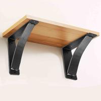 China Floating Shelf Brackets with Welding Process and Heavy Duty Hammered Millwork Iron for sale