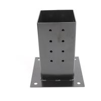China 2mm Thickness Steel Q235B DIY Elevated 3 Way Right Corner Brackets Pergola Bracket Kits for sale