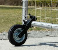 China Stainless Steel wheels for Supporting Metal Swing Gates with 1-5/8