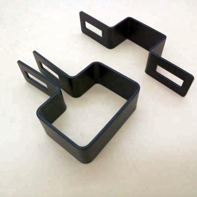 China Industrial Steel U Shaped Fasten Connector Clamp Bracket for Stamping Process Market for sale