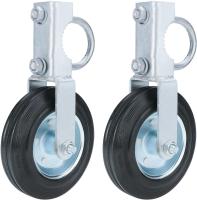China Single-side Bracket Gate Helper roller wheels for sliding gate wheels and Customized for sale
