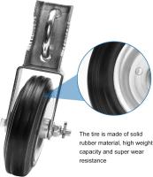China Single-side Bracket Gate Helper roller wheels for sliding gate wheels and Customized for sale