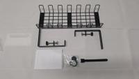 China Super sturdy metal wire cable management tray for office desktop no drilling necessary for sale