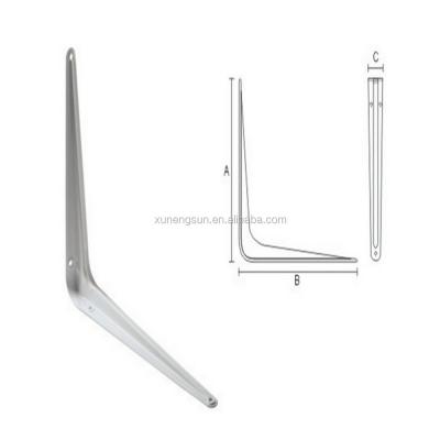 China Silver Brushing Support Mount for LONDON SHELF BRACKETS Under Shelf Bracketing System for sale