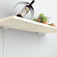 China Silver Brushing Support Mount for LONDON SHELF BRACKETS Under Shelf Bracketing System for sale