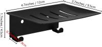 China Soap Holder for Bathroom Wall Mounted 4 Slot Self-Adhesive Soap Dish for Shower for sale