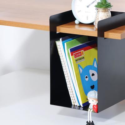 China Table Side Pocket Installation Type Study Table Organizer with Steel Plant Fiber Material for sale