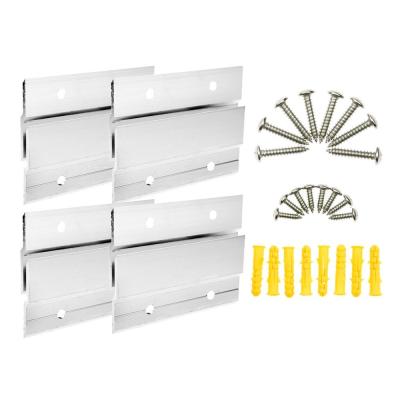 China French Cleat Picture Hangers Hardware Kit L Shaped Bracket for Secure Mounting on Walls for sale