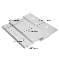 China French Cleat Picture Hangers Hardware Kit L Shaped Bracket for Secure Mounting on Walls for sale