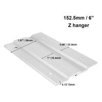 China French Cleat Picture Hangers Hardware Kit L Shaped Bracket for Secure Mounting on Walls for sale