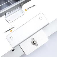 China Triangle Bracket Solar Panel Mounting Z Brackets for RV Boat Roof Off-Grid Installation for sale